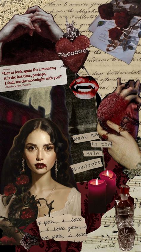 Carmille Vampire Goth Nature Romantic Sapphic Lesbian Vampiress
