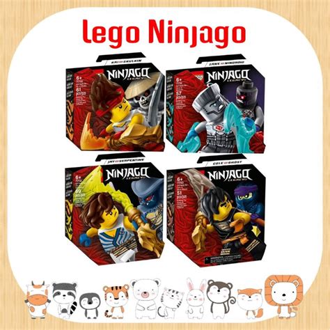Lego Ninjago Epic Battle Set Kai Vs Skulkin Zane Vs Nindroid Jay Vs Serpentine