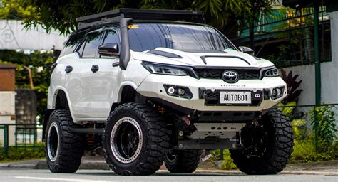 Toyota Fortuner Gr Sport Turned Into An Off Road Monster In The