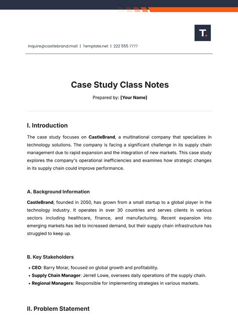 Free History Class Notes Template To Edit Online