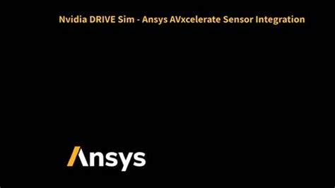 ansys accelerates autonomous vehicle development with nvidia omniverse