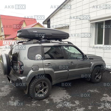 Бокс на крышу чёрный матовый Lux Tavr 197 791965 купить в Тюмени с ...
