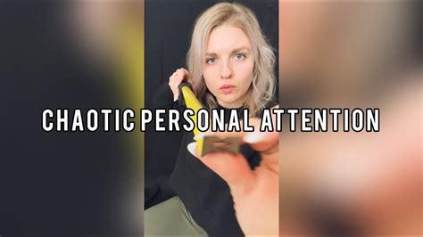 FAST & AGGRESSIVE ASMR: CHAOTIC PERSONAL ATTENTION | unpredictable lofi (Lindsey’s custom💖 ...