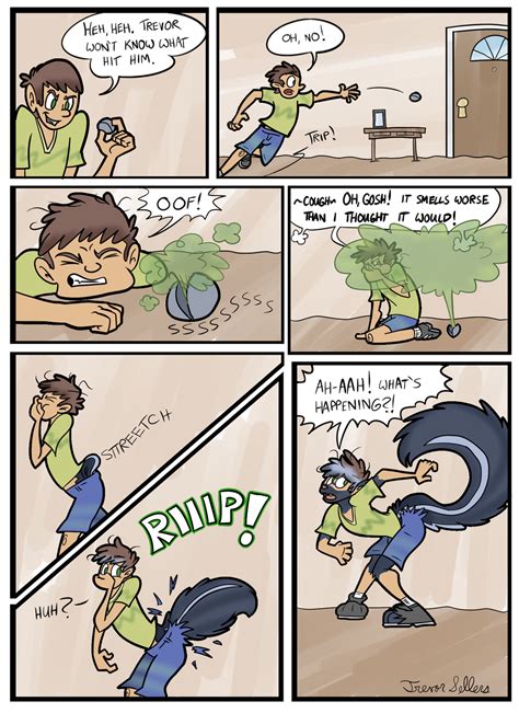 Skunk Tf Comic Commission Page 1 Of 3 By Trevor Fox On Deviantart