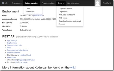 Use Kudu To Manage Azure Web Apps 4sysops
