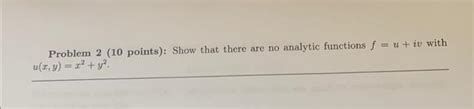 solved problem 2 10 points show that there are no