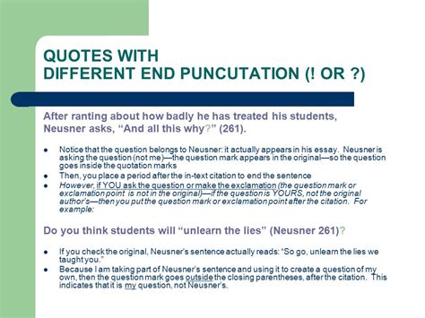 Mla Citation Question Mark