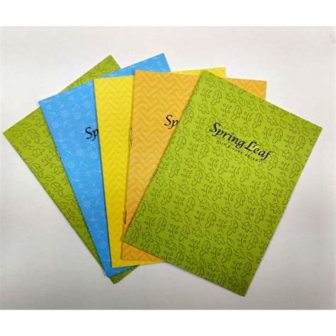 Springleaf Binder Filler Notebook 5pcs Shopee Philippines