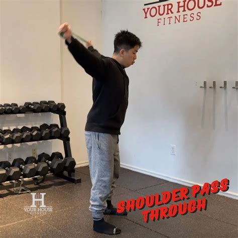 How To Do A Shoulder Pass Through For Better Shoulder Mobility