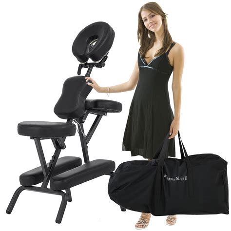 Portable Massage Chair Folding Tattoo Salon Spa Chair Wcarrying Case