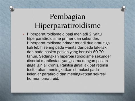 Ppt Asuhan Keperawatan Pada Pasien Hiperparatiroid And Hipoparatiroid