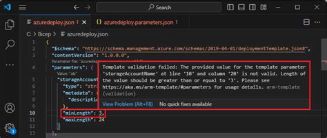 Create Template Visual Studio Code Azure Resource Manager