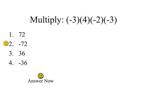 4 1 Multiplying Rational Numbers Examples Ppt