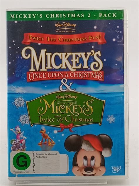 Mickeys Once Upon A Christmas Mickeys Twice Upon A Christmas [dvd