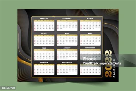 종이 스타일 추상 2022 달력 추상 디자인 벡터 일러스트레이션 0명에 대한 스톡 벡터 아트 및 기타 이미지 0명 10월 11월 Istock