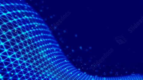 Best Grid Pattern Powerpoint Background For Presentation