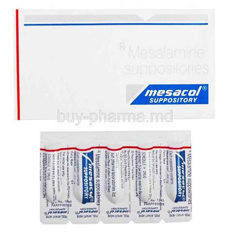 Buy Mesalamine Suppository Online