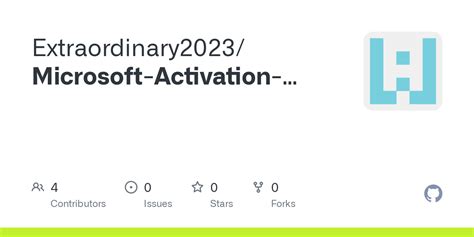 Github Extraordinary2023 Microsoft Activation Scripts