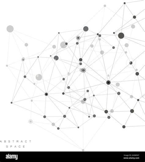 Structure Molecule And Communication Connect Lines Background Stock Vector Image And Art Alamy