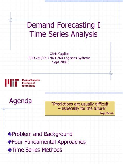 Pdf Demand Forecasting I Time Series Analysis Dokumen Tips