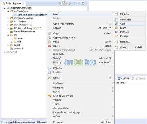 Hibernate Example Code Using Annotations Java Code Geeks