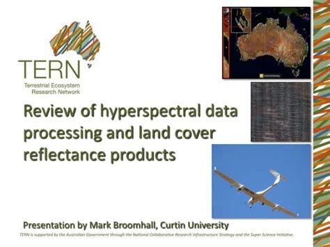 Mark Broomhallreview Of Hyperspectral Data Processing And Land Cover