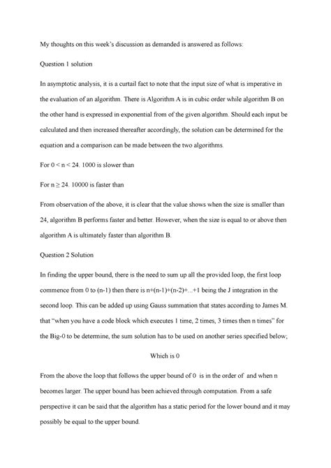 Du2 This Doc Is A Sure Way To Passing Your Discussion Assignments