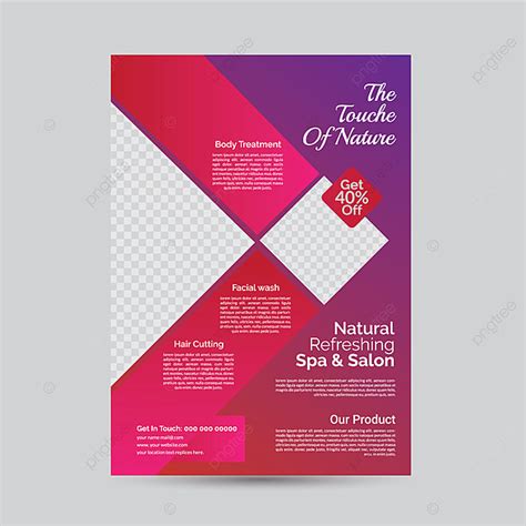 스파 뷰티 플라이어 템플릿 Psd 다운로드 디자인 자료 다운로드