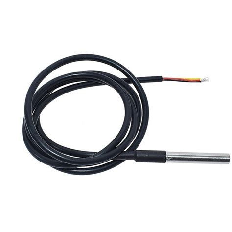 Stainless Steel Package Waterproof`ds18b20 Temperature Probe Temperature Sensor Shopee Philippines