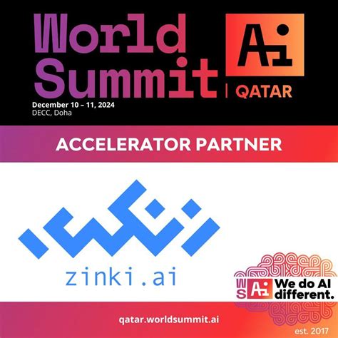 World Summit Ai On Linkedin 🌟 Were Excited To Welcome Zinki Ai As A