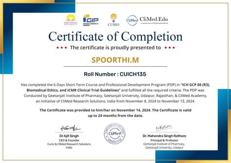 spoorthi m on linkedin i am excited to share that i have completed 6 days short term course and…