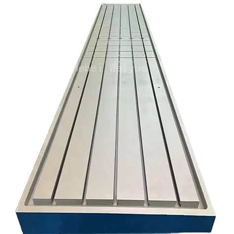 T Slot Test Platform Of Cast Iron Platform Without Porosity And Sand
