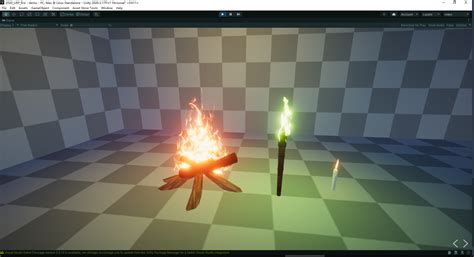 artstation unity vfx fire effect game assets