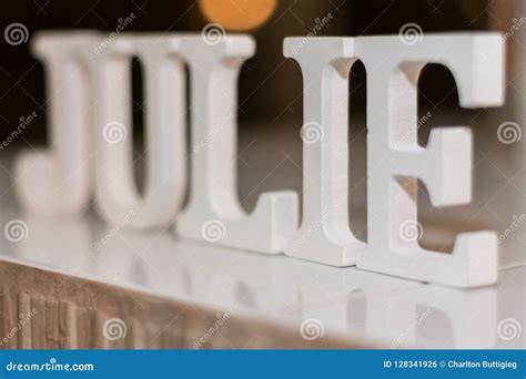 The Name Julie In Cursive