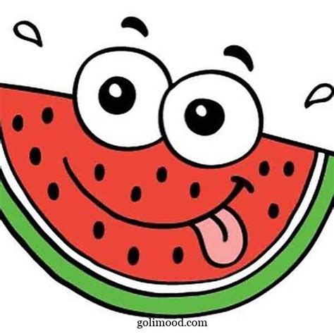 نقاشی هندوانه ” 2025؛ که خیلی آسونه و برای شب چله امسال می تونی بکشی