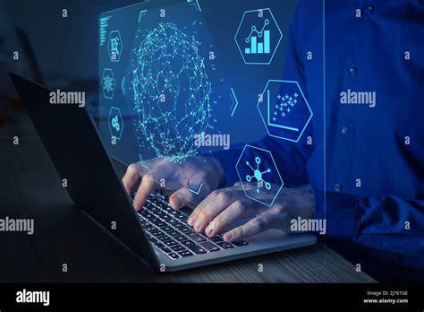 Big Data And Analytics Visualization Technology With Scientist