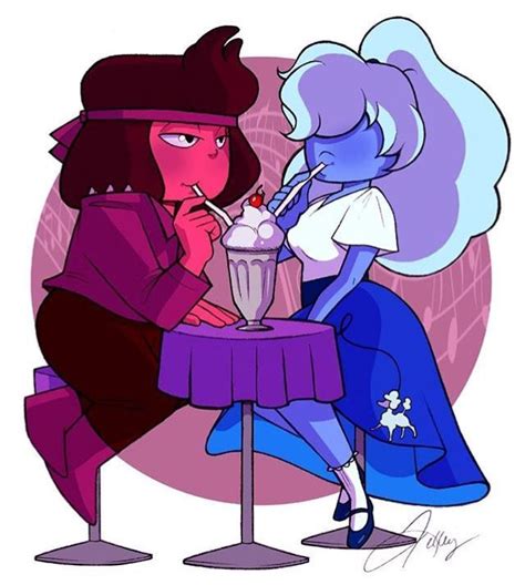 Ruby X Sapphire Pics So 60s Sapphire Steven Universe Steven