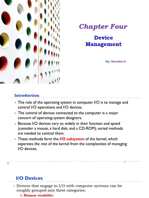 Chapter 4 Opreating System Pdf Inputoutput Hard Disk Drive