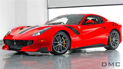 Ferrari F12 Berlinetta Forged Carbon Fiber Tdf Fascia Replaces The Oem Front Bumper Fits Coupe