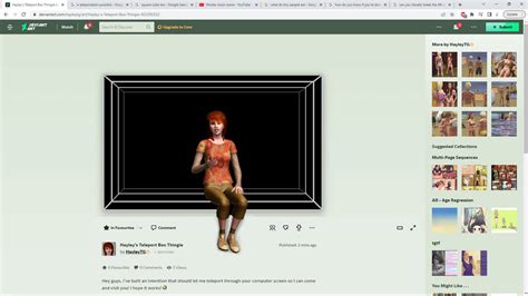 teleporting through your screen by hayleytg on deviantart