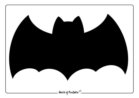 Bat Templates World Of Printables