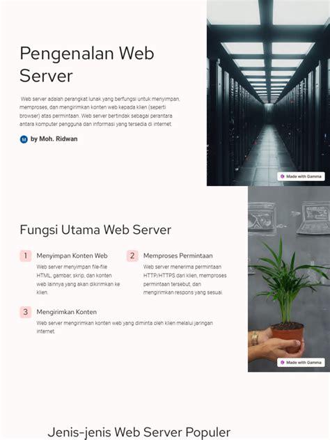 Pengenalan Web Server Pdf