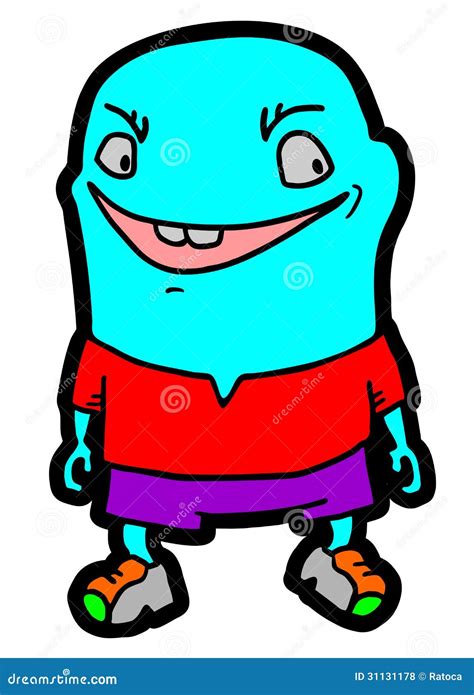 Blue Puppet Stock Vector Illustration Of Laughing Doll