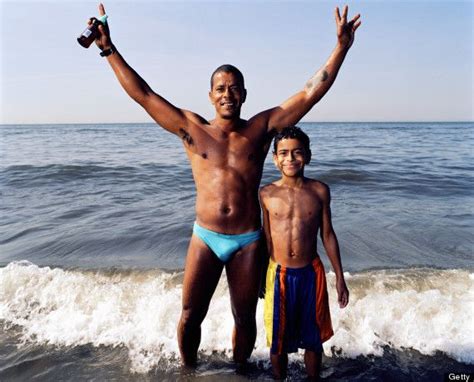 Masculine Speedo Dad