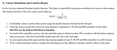 Solved System Modelling And Simulation Of A Ball And Beam