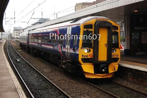 Class 158 158726 2 Car Dmu In First Scotrail At Haymarket £075