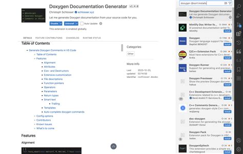 搭建 Doxygen 便捷编写环境（vscode） 知乎