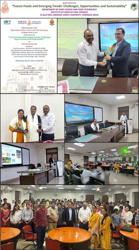 Prof Anil Kumar Anal On Linkedin Aitfinh Aitfebt Ait Banarashinduuniversity Guestlecture