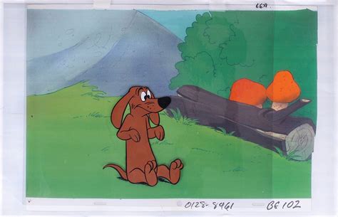 Paddlefoot Production Cel From Clutch Cargo Tv Show