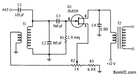 Fetregenerativedetector Signalprocessing Circuit Diagram